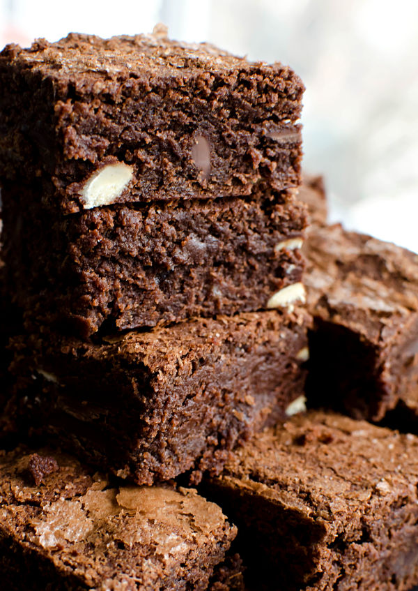 Brownies cu 4 tipuri de ciocolata - Pastry Workshop