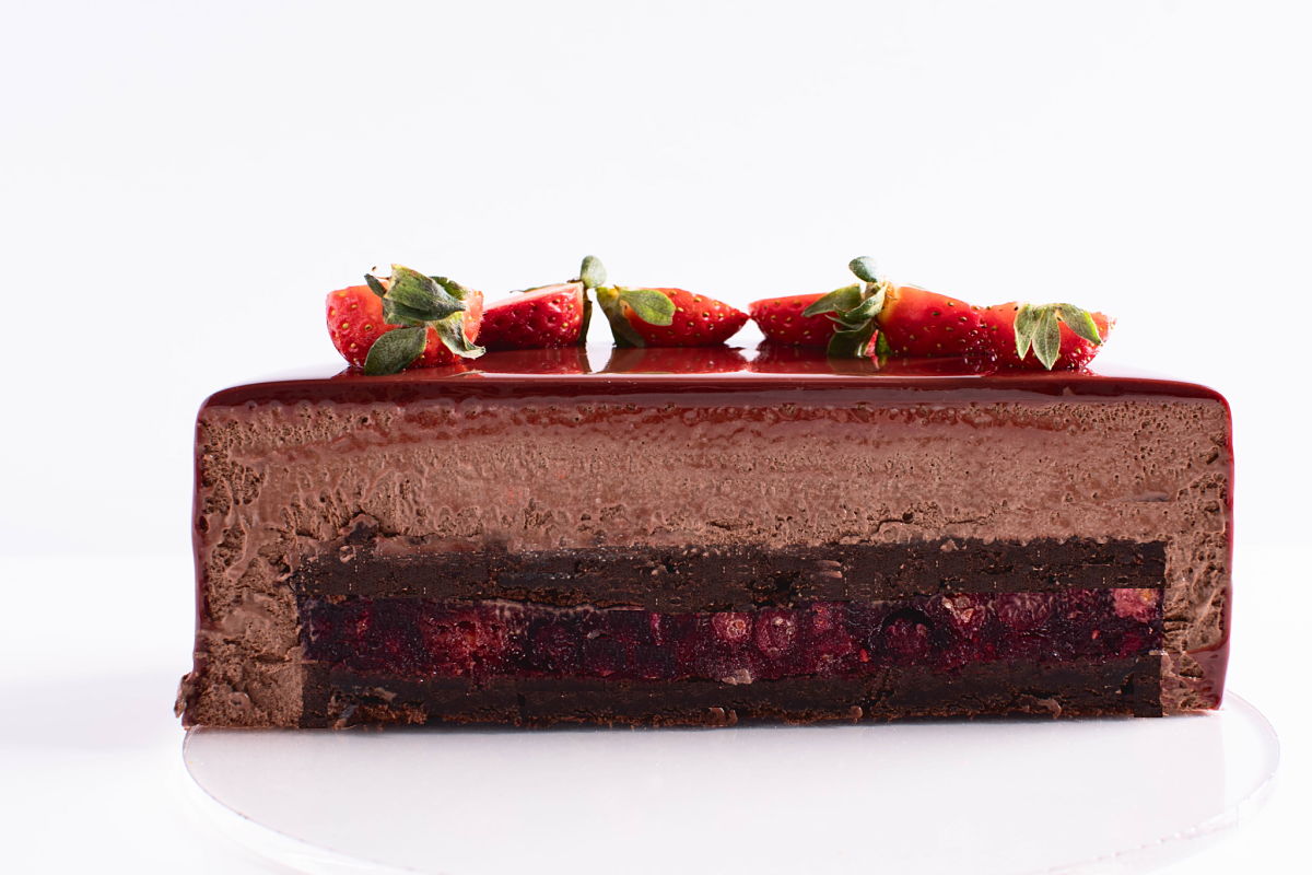 Red Berry Chocolate Entremet - Recipe by Pastry Workshop - Pastry Workshop